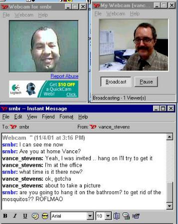 Writing for Webheads 21-year reunion with original members Vance ...